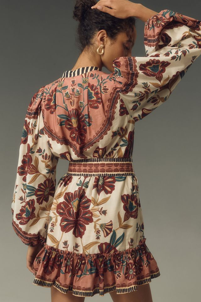 Farm Rio Riad Mini Dress | Anthropologie