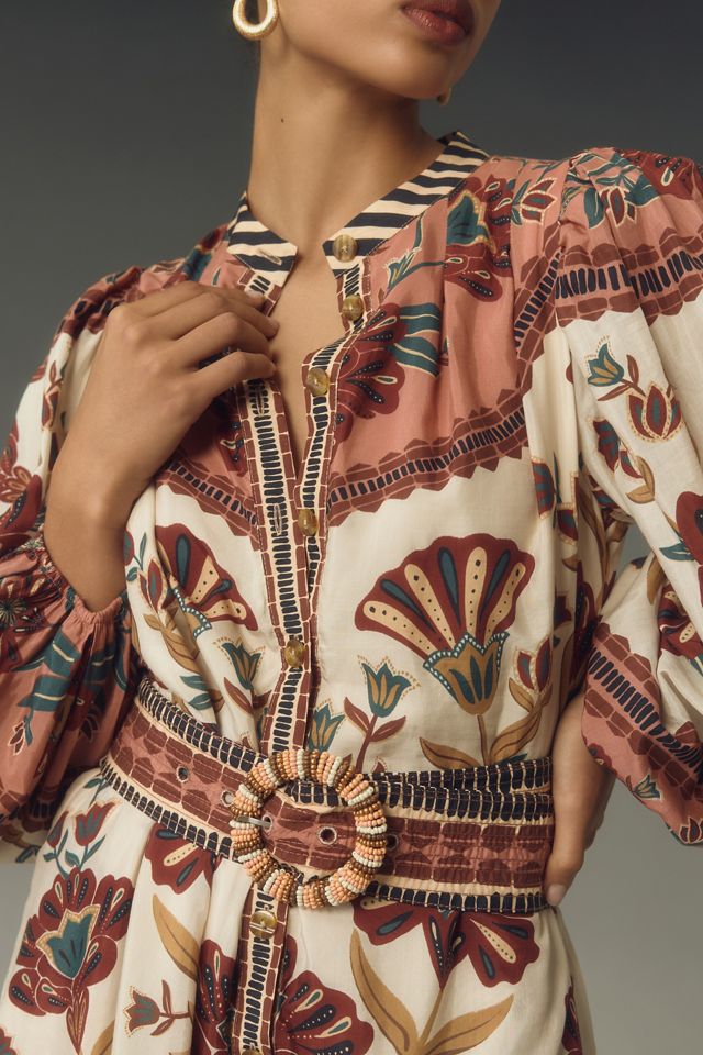 Farm Rio Riad Mini Dress | Anthropologie