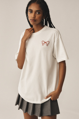 Damson Madder x Anthropologie Dinner Graphic Tee | Anthropologie