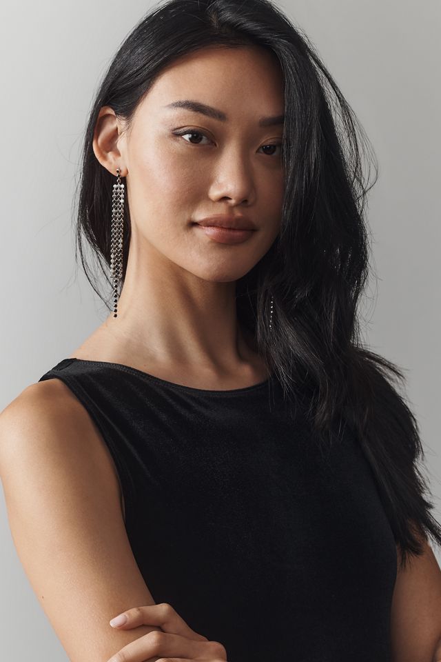 Good American Velvet Ruched Mini Dress | Anthropologie