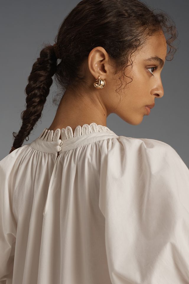 RHODE Aderyn Midi Dress | Anthropologie