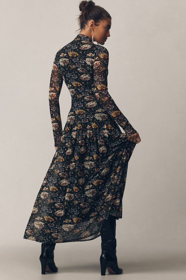 RHODE Mirabelle Midi Dress | Anthropologie