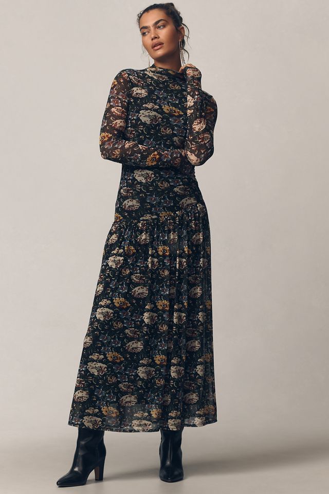 RHODE Mirabelle Midi Dress | Anthropologie