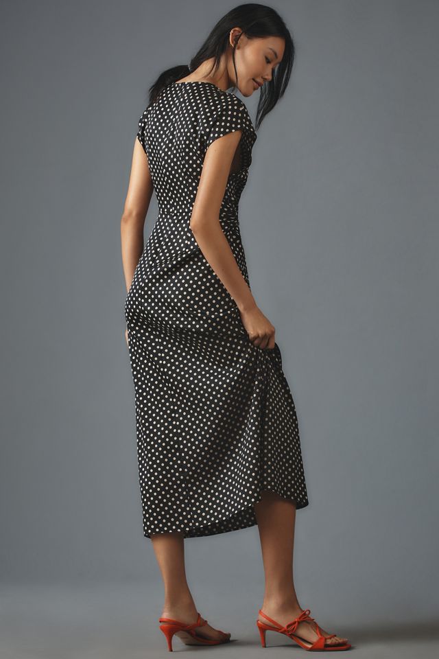 Baum und Pferdgarten Akeyla Silk Midi Dress | Anthropologie