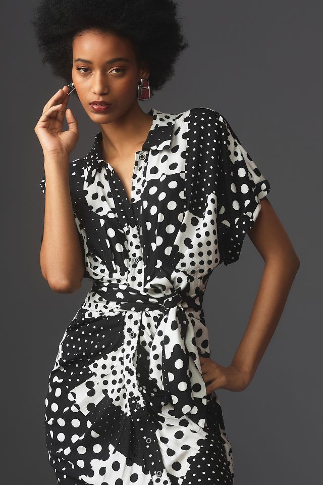 Le Superbe Miko Short-Sleeve Midi Dress | Anthropologie