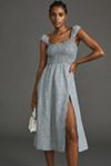 Reformation Tavi Linen Dress | Anthropologie
