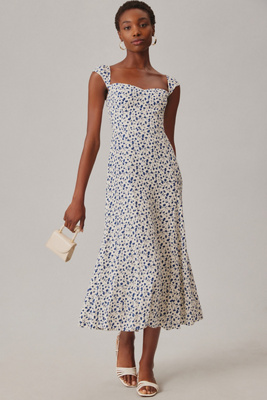 Reformation Bryson Midi Dress | Anthropologie