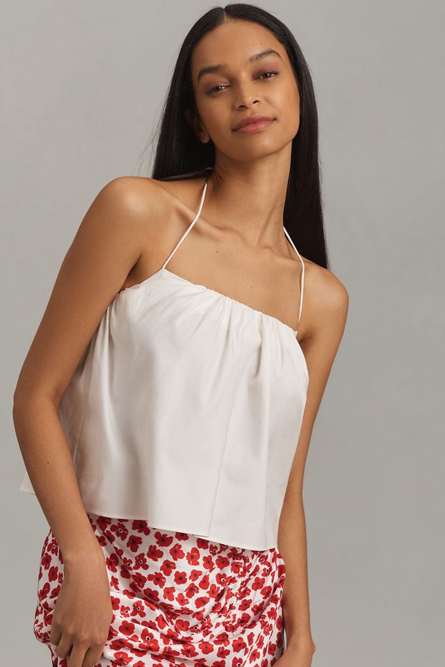 Reformation Addy Square-Neck Halter Top | Anthropologie