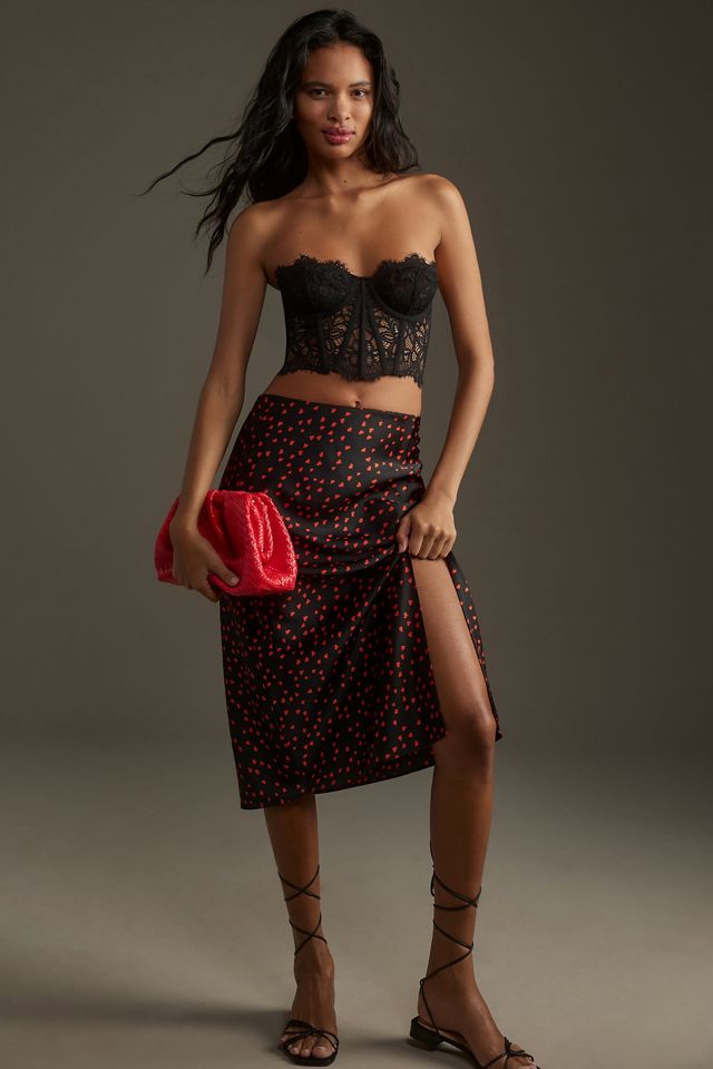 The Giselle Lace Bustier Strapless Edition Anthropologie