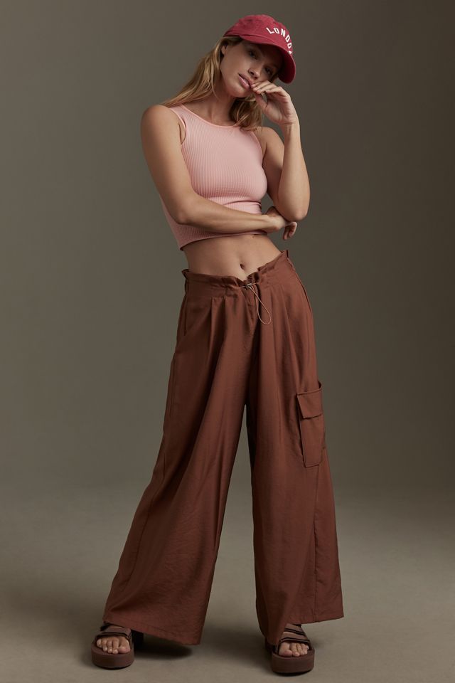 The Reegan Seamless Ribbed Cropped Tank | Anthropologie