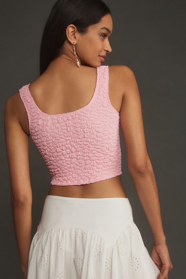 The Hannah Seamless Textured Tank Top | Anthropologie UK