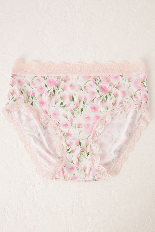 Stripe & Stare High-Rise Knickers, Set of 4 | Anthropologie UK