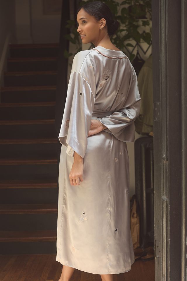 By Anthropologie Celestial Embroidered Robe | Anthropologie