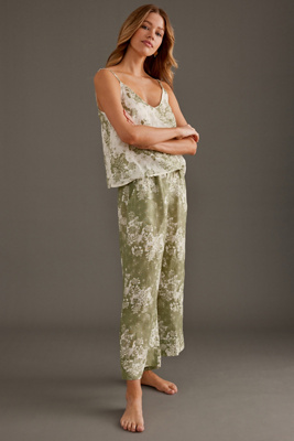 Desmond & Dempsey Linen Cami Pyjama Set | Anthropologie UK