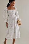 Sleeper Atlanta Linen Midi Dress | Anthropologie UK