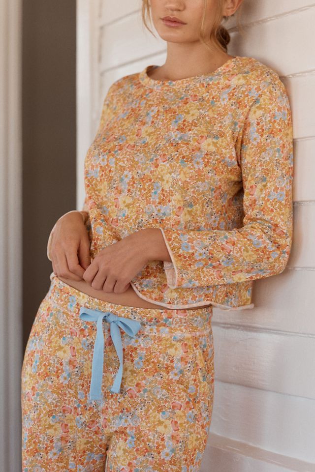 Papinelle Cotton Carly Knit Boxy Pajama Set | Anthropologie