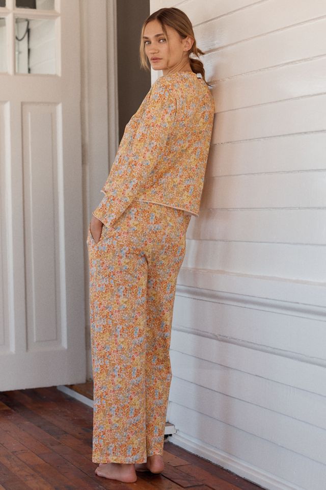 Papinelle Cotton Carly Knit Boxy Pajama Set | Anthropologie