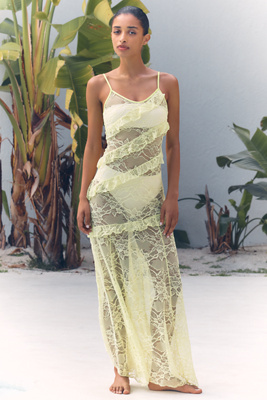 Wild Lovers Sunkiss Ruffle Lace Dress | Anthropologie