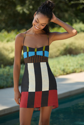 Cala de la Cruz Tere Sleeveless Mini Dress | Anthropologie