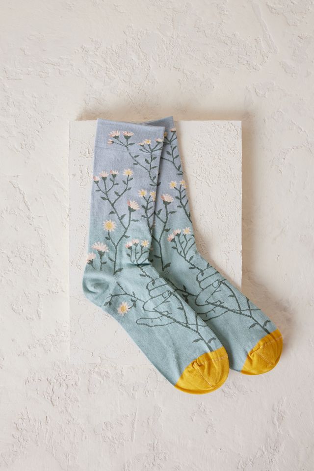 Bonne Maison Floral Watercolour Socks | Anthropologie UK