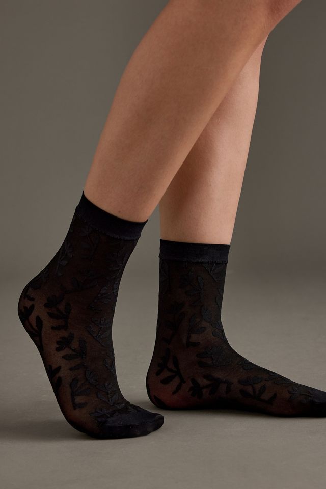 Swedish Stockings Flora Semi-Sheer Socks | Anthropologie UK