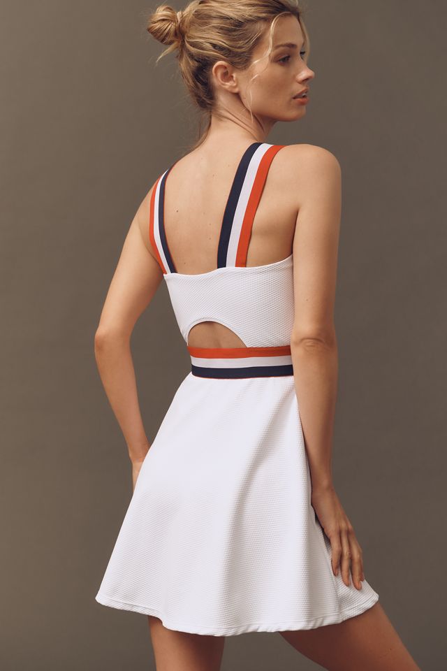 Beach Riot x Anthropologie USA Pleated Mini Dress | Anthropologie