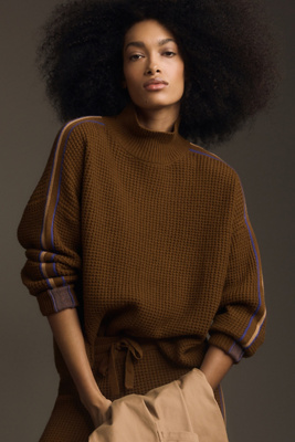 Spiritual Gangster Waffle-Knit Pullover Sweater | Anthropologie