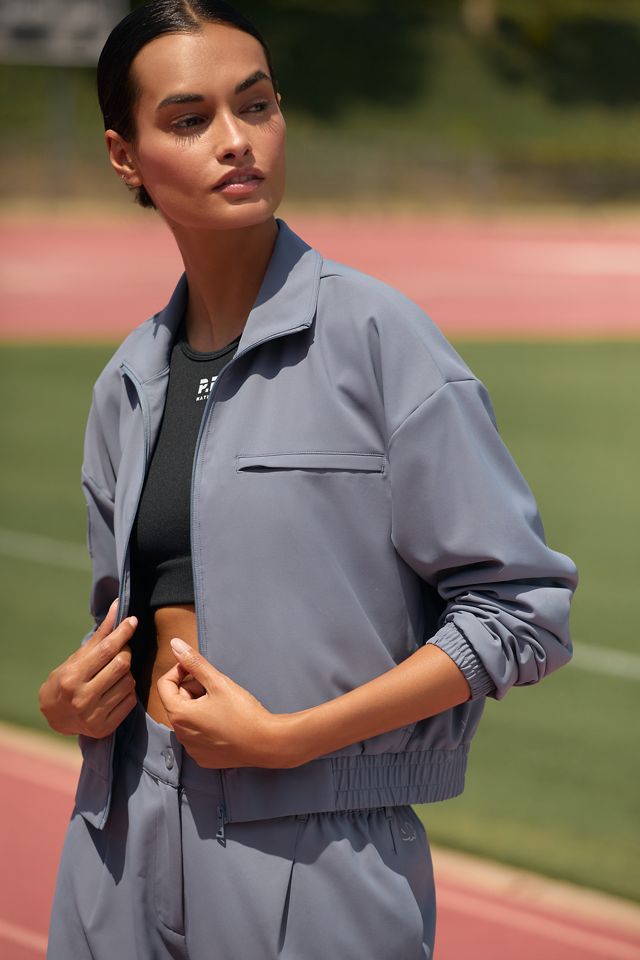 Beyond Yoga Status Pocket-Sleeve Cropped Jacket | Anthropologie