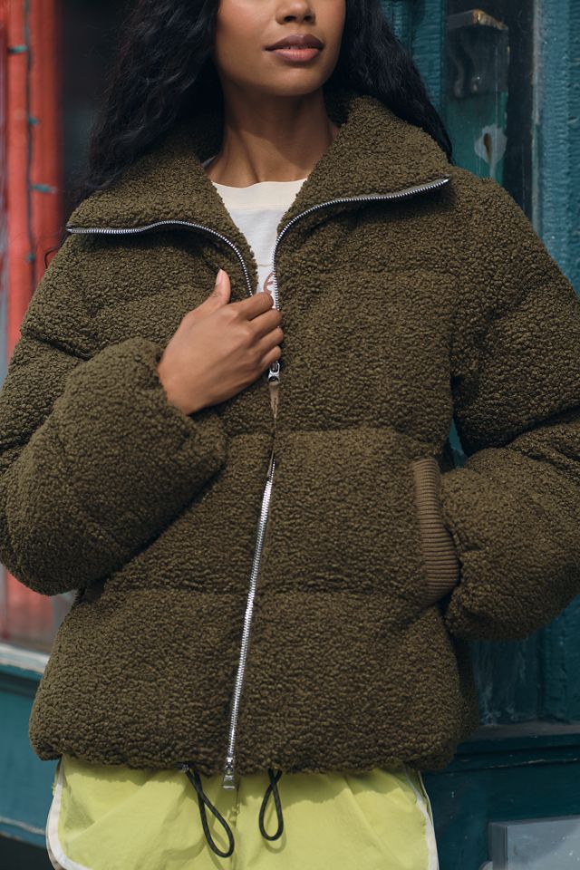 Varley Wilkins Sherpa Puffer Jacket | Anthropologie