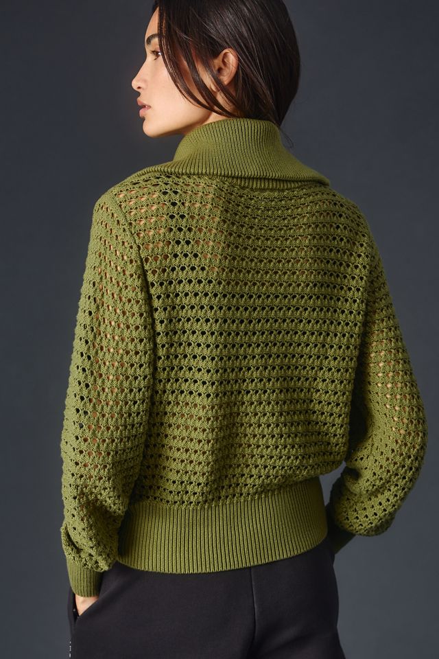 Varley Eloise Zip Through Knit Jacket | Anthropologie
