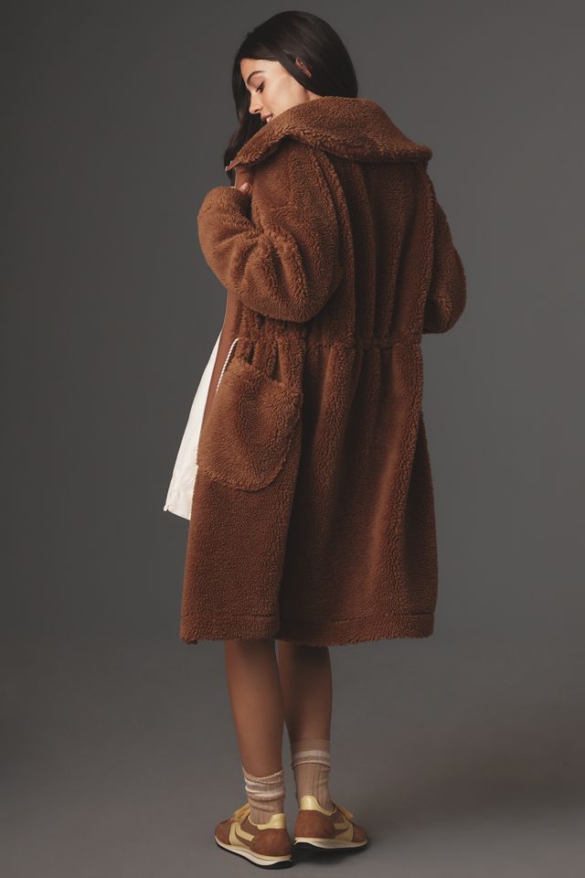 Varley Logan Sherpa Coat | Anthropologie