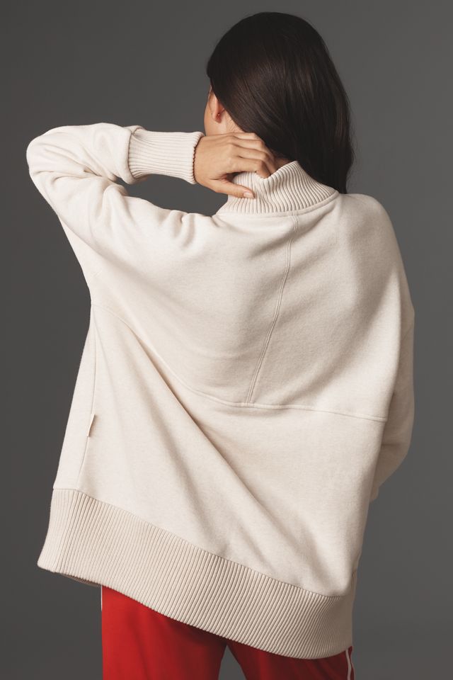 Varley Sawyer Long-Sleeve Button-Front Sweater | Anthropologie