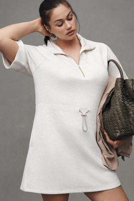 (取寄) バーリー レディース ペイズリー ハーフ ジップ ドレス Varley women Paisley Half Zip Dress Ivory Marl 4144529130596_011_c