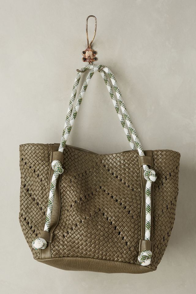 Paco Woven Rope Tote | Anthropologie