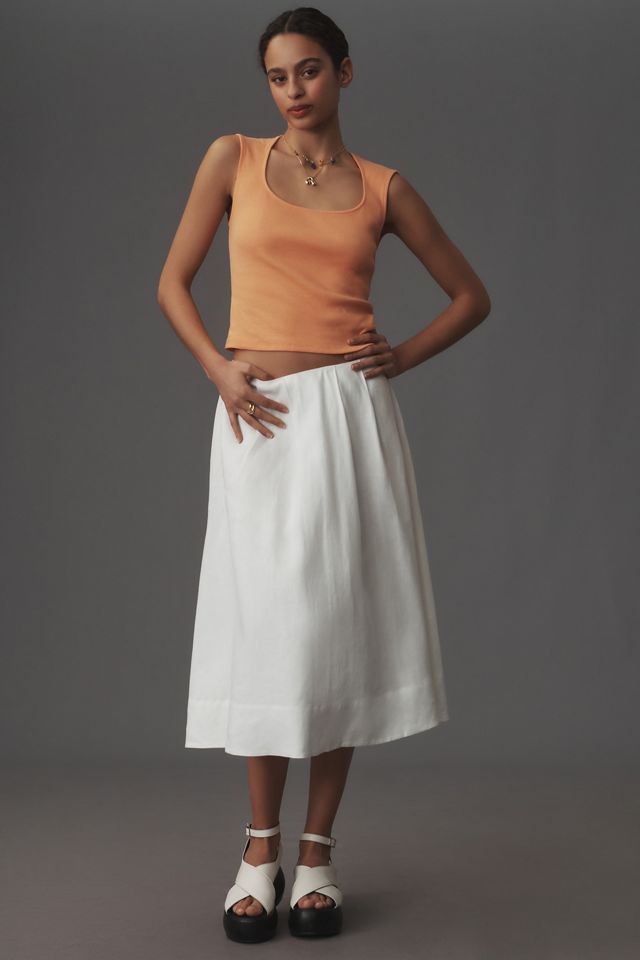 Maeve Square-Neck Tank | Anthropologie