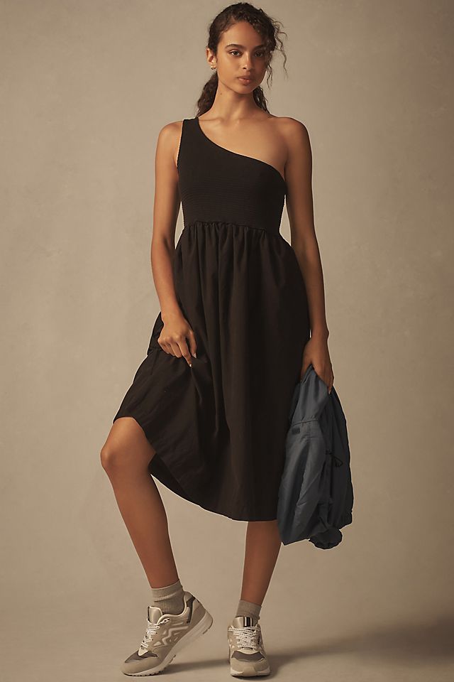 Nation LTD Connie One-Shoulder Midi Dress | Anthropologie Nation LTD Connie One-Shoulder Midi Dress | Anthropologie