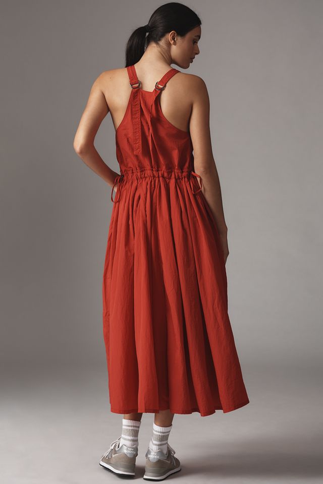 Daily Practice by Anthropologie Nylon Midi Dress | Anthropologie