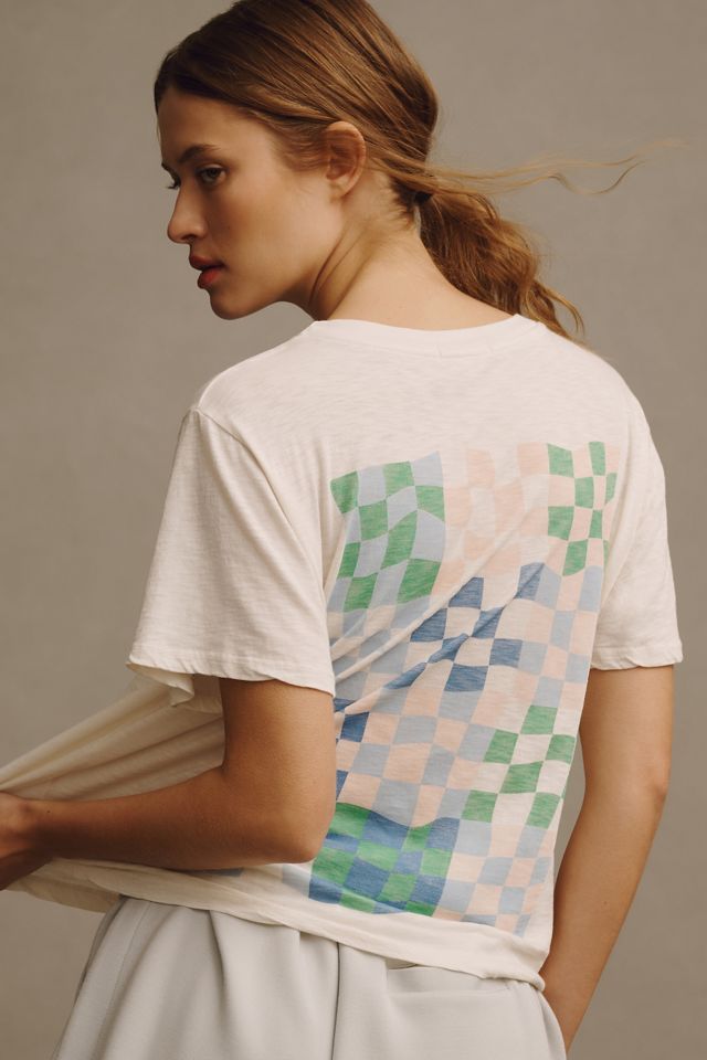 Sundry Checkers Graphic Tee | Anthropologie