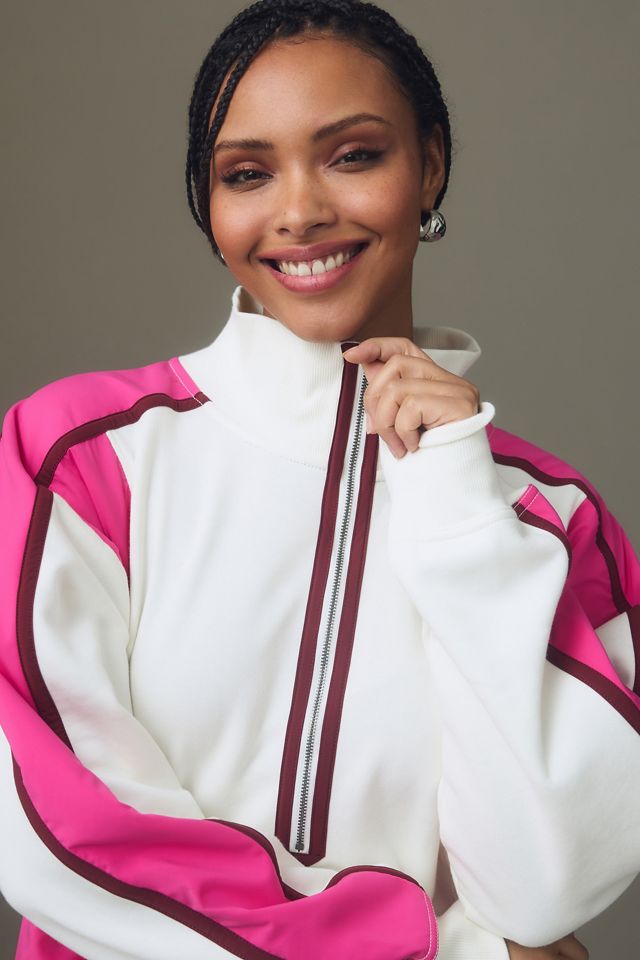 Daily Practice by Anthropologie Sporty Colorblock Twofer Mini Dress ...