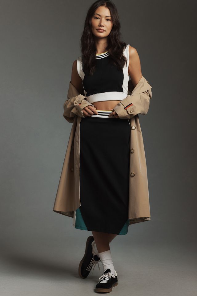 Daily Practice by Anthropologie Full Court Slim Midi Skirt ...