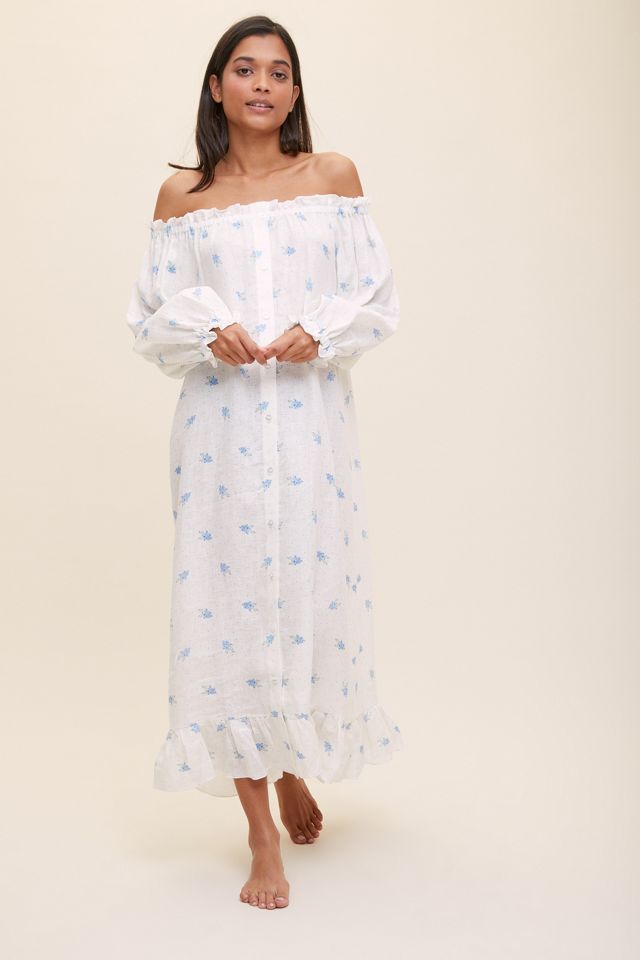 Sleeper Off The Shoulder Sleep Dress | Anthropologie UK