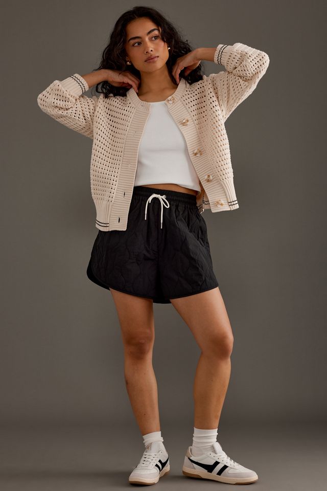 Varley Relaxed Open-Stitch Cardigan | Anthropologie UK