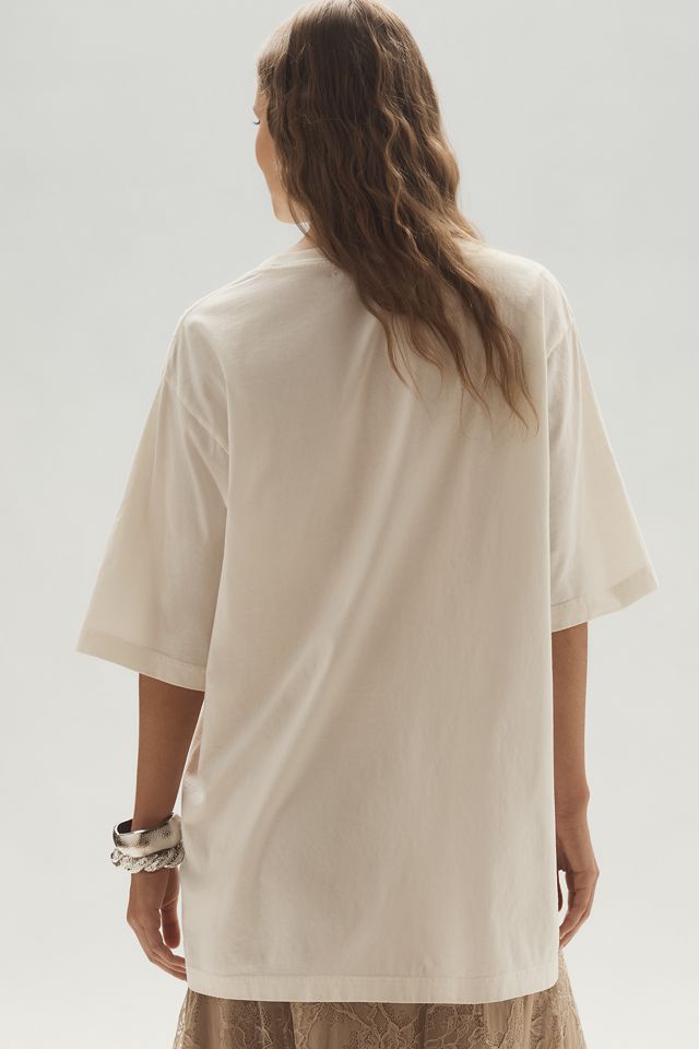 The Wild Collective x Anthropologie Game Day Oversized Graphic Tee | Anthropologie