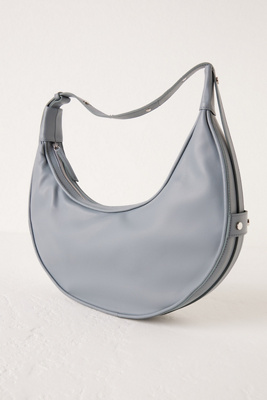 Stud Leather Moon Shoulder Bag | Anthropologie UK