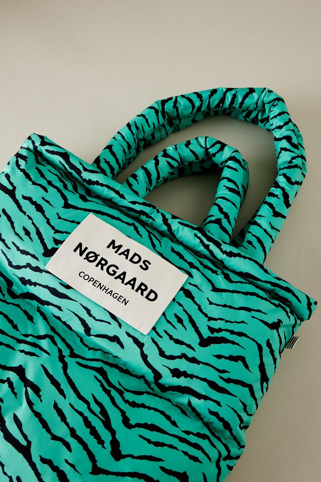 Mads Norgaard Logo Puffer Tote Bag | Anthropologie UK
