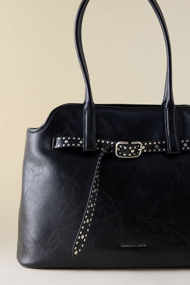 Charles & Keith Victoria Belted Tote Bag | Anthropologie UK