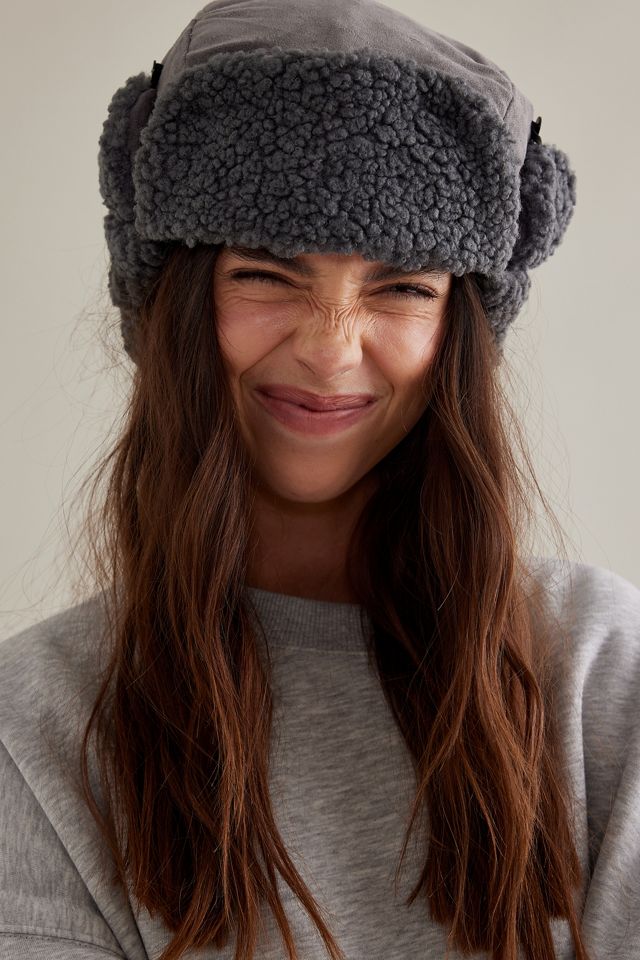 Teddy Borg Aviator Hat | Anthropologie UK