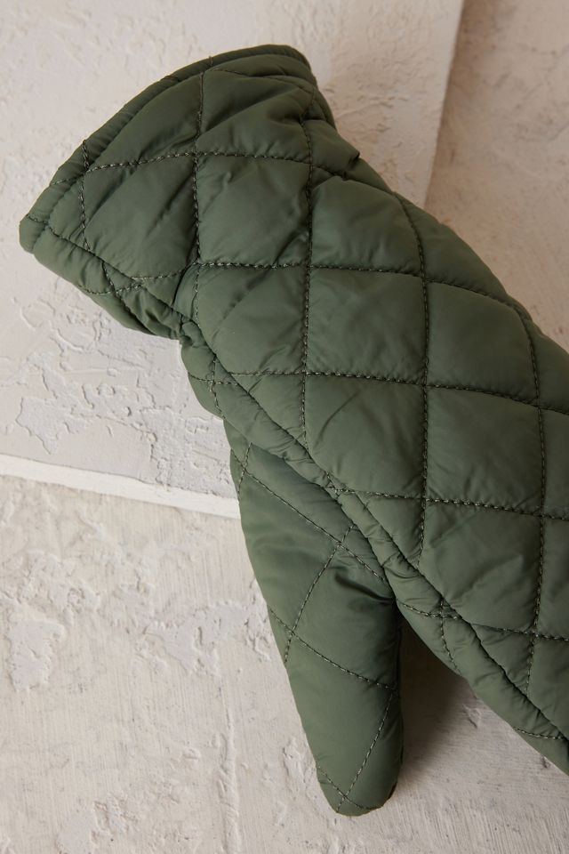 Selected Femme Quilted Mittens | Anthropologie UK