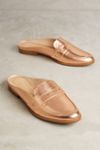 Vicenza Rose Gold Loafer Slides | Anthropologie