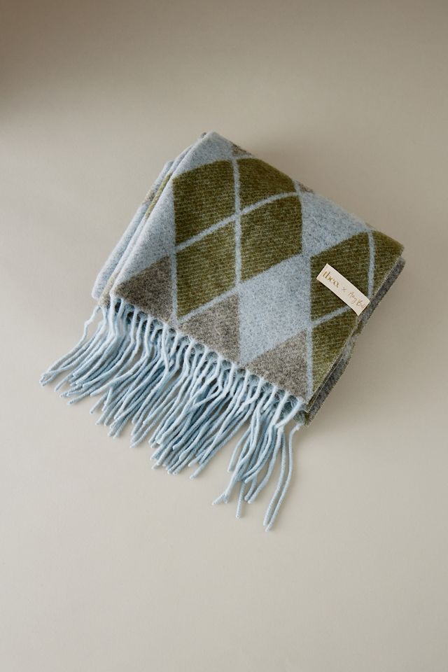 The Tartan Blanket Co. x Bufanda de lana a cuadros Amy Bell The Dunnottar Argyle | Anthropologie ES